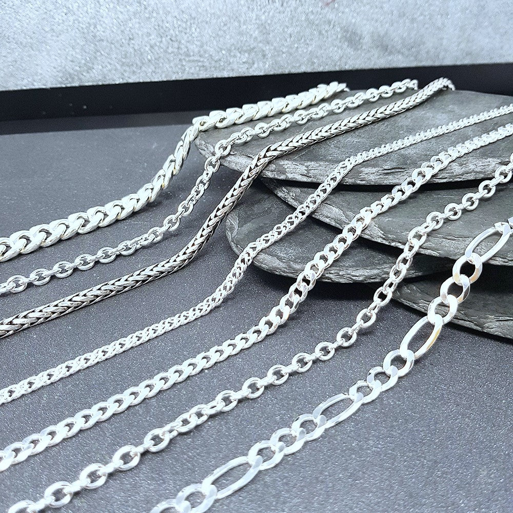 Different Types of Silver Chains – BikerJewellery.co.uk